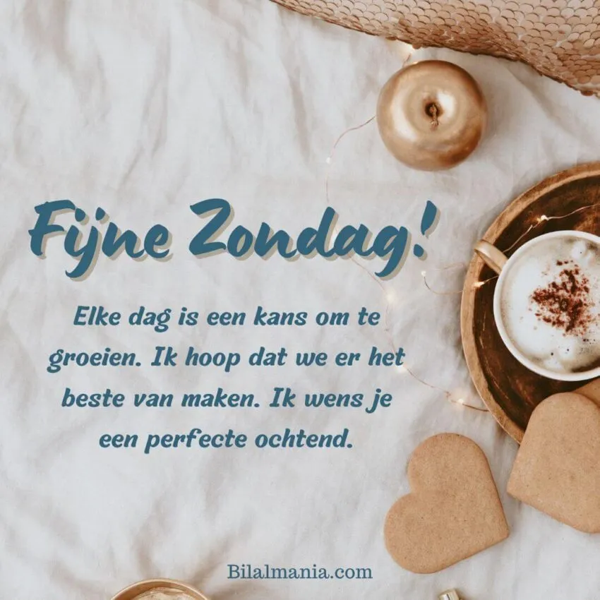 🔥50+ Fijne Zondag afbeeldingen en Wensen - Bilalmania