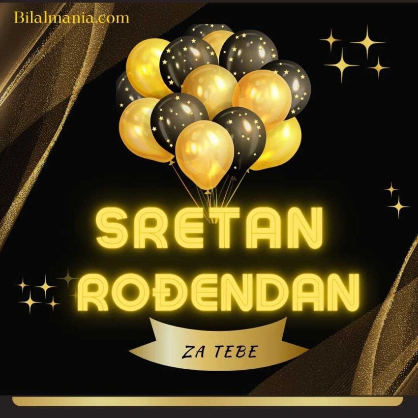 ᐅ Sretan Rođendan GIF & Slike [2024] : Bilalmania.com